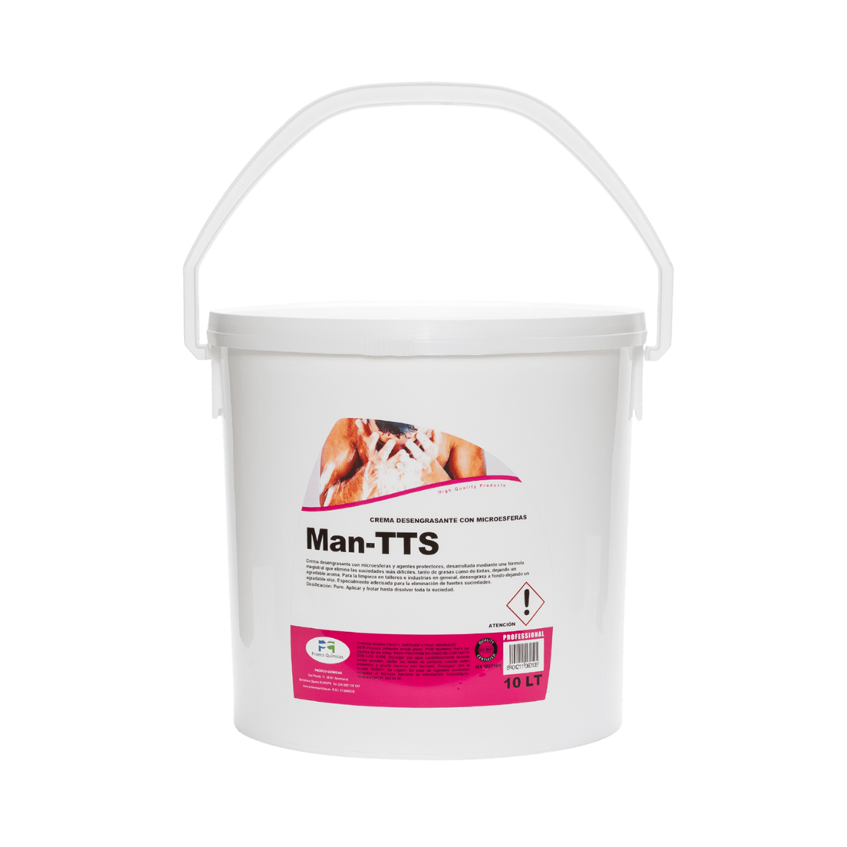 Man TTS - Pasta com microesferas desengordurante